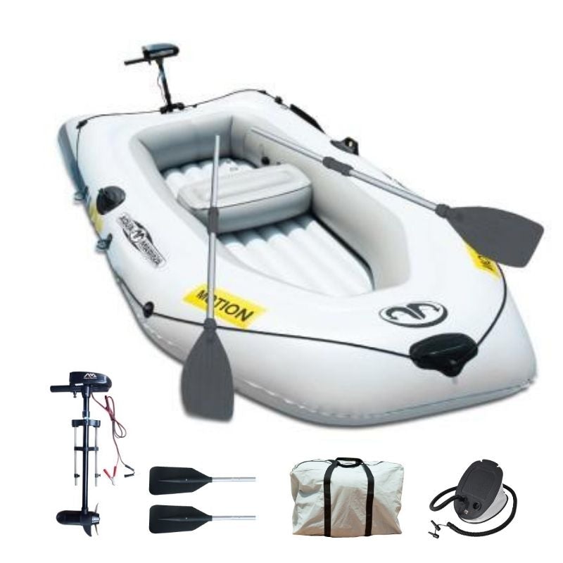 Aqua Marina Motion Inflatable Dinghy Boat With Motor — Adventure Warehouse